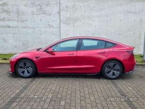 Red Tesla Model 3 2020 in Viljandi, with an engine capacity of 0.00 L and mileage of 90 thousand km for 26800 €, photo 4 on AUTOMOTO.COM.LV