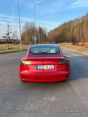 Sarkans Tesla Model 3 2021 Tallina, ar dzinēja tilpumu 0.00 L un nobraukumu 73 tūkst. km par 32000 €, foto 3 vietnē AUTOMOTO.COM.LV