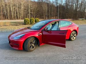 Sarkans Tesla Model 3 2021 Tallina, ar dzinēja tilpumu 0.00 L un nobraukumu 73 tūkst. km par 32000 €, foto 7 vietnē AUTOMOTO.COM.LV