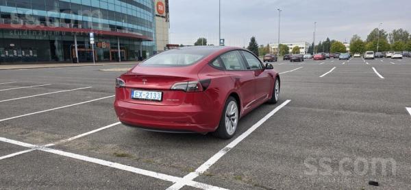 Sarkans Tesla Model 3 2021 Rīga, ar dzinēja tilpumu 0.00 L un nobraukumu 200 tūkst. km par 19500 €, foto 6 vietnē AUTOMOTO.COM.LV