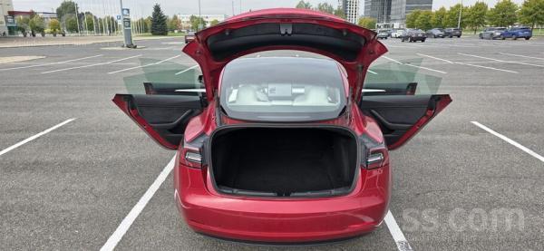 Sarkans Tesla Model 3 2021 Rīga, ar dzinēja tilpumu 0.00 L un nobraukumu 200 tūkst. km par 19500 €, foto 9 vietnē AUTOMOTO.COM.LV