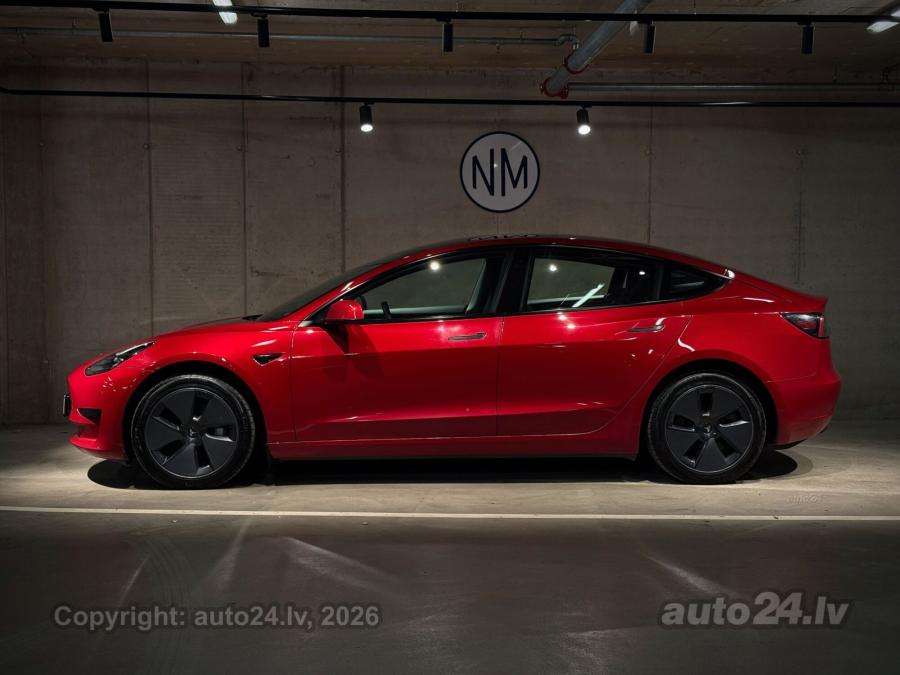 Sarkans Tesla Model 3 2022 Tallina, ar dzinēja tilpumu 0.00 L un nobraukumu 148 tūkst. km par 19990 €, foto 8 vietnē AUTOMOTO.COM.LV