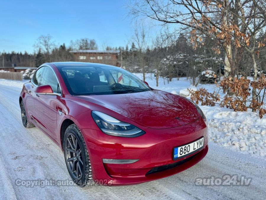 Tesla Model 3 2019 Tallina, ar dzinēja tilpumu 0.00 L un nobraukumu 147 tūkst. km par 18900 €, foto 1 vietnē AUTOMOTO.COM.LV