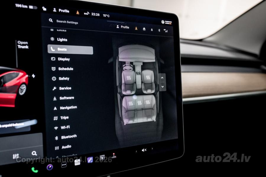 Tesla Model 3 2019 Pērnava, ar dzinēja tilpumu 0.00 L un nobraukumu 210 tūkst. km par 18990 €, foto 22 vietnē AUTOMOTO.COM.LV