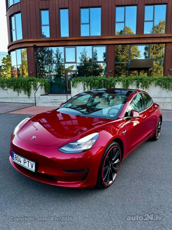 Tesla Model 3 2020 Tallina, ar dzinēja tilpumu 0.00 L un nobraukumu 60 tūkst. km par 28500 €, foto 2 vietnē AUTOMOTO.COM.LV