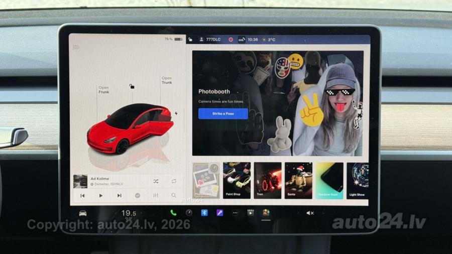 Tesla Model 3 2022 Tallina, ar dzinēja tilpumu 0.00 L un nobraukumu 47 tūkst. km par 32500 €, foto 14 vietnē AUTOMOTO.COM.LV