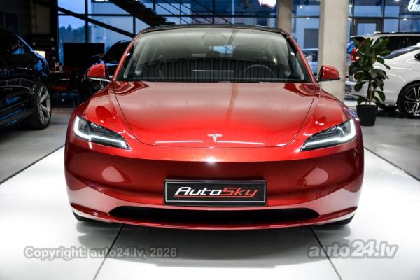 Tesla Model 3 2024 Tallina, ar dzinēja tilpumu 0.00 L un nobraukumu 42 tūkst. km par 41900 €, foto 2 vietnē AUTOMOTO.COM.LV