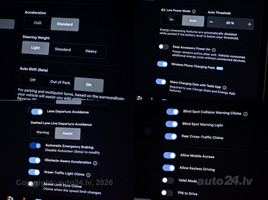 Tesla Model 3 2024 Tallina, ar dzinēja tilpumu 0.00 L un nobraukumu 42 tūkst. km par 41900 €, foto 19 vietnē AUTOMOTO.COM.LV