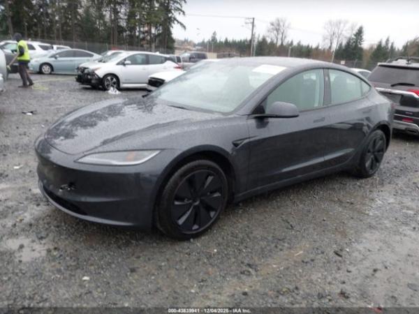 Tesla Model 3 2025 in Klaipeda, with an engine capacity of 0.00 L and mileage of 0 thousand km for 15300 €, photo 2 on AUTOMOTO.COM.LV