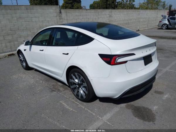 Tesla Model 3 2025 Klaipėda, ar dzinēja tilpumu 0.00 L un nobraukumu 0 tūkst. km par 11600 €, foto 3 vietnē AUTOMOTO.COM.LV