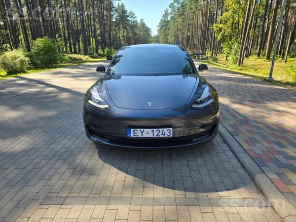 Фиолетовый Тесла Модель 3 2020 в Рига, объемом двигателя 0.00 л и пробегом 223 тыс. км за 16100 €, фото 1 на AUTOMOTO.COM.LV