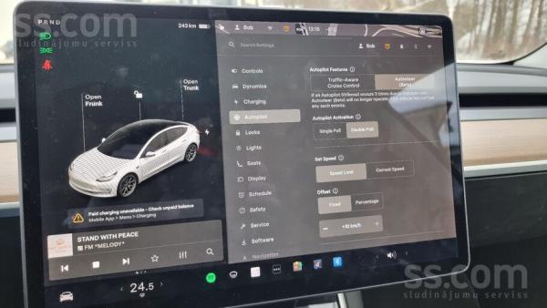 Balts Tesla Model 3 2019 Rīga, ar dzinēja tilpumu 0.00 L un nobraukumu 139 tūkst. km par 17700 €, foto 7 vietnē AUTOMOTO.COM.LV