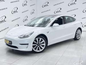 White Tesla Model 3 2019 in Vilnius, with an engine capacity of 0.00 L and mileage of 116 thousand km for 14700 €, photo  on AUTOMOTO.COM.LV