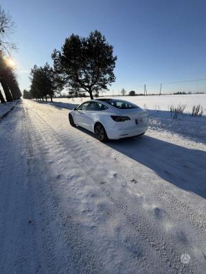 White Tesla Model 3 2019 in Kaunas, with an engine capacity of 0.00 L and mileage of 90 thousand km for 13600 €, photo  on AUTOMOTO.COM.LV