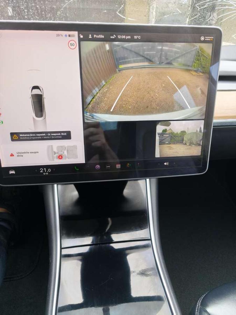 Белый Тесла Модель 3 2020 в Каунас, объемом двигателя 0.00 л и пробегом 101 тыс. км за 11700 €, фото 12 на AUTOMOTO.COM.LV