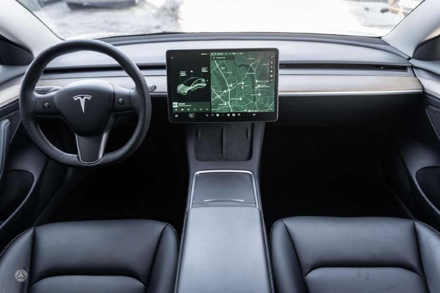 Balts Tesla Model 3 2021 Viļņa, ar dzinēja tilpumu 0.00 L un nobraukumu 96 tūkst. km par 23990 €, foto 12 vietnē AUTOMOTO.COM.LV
