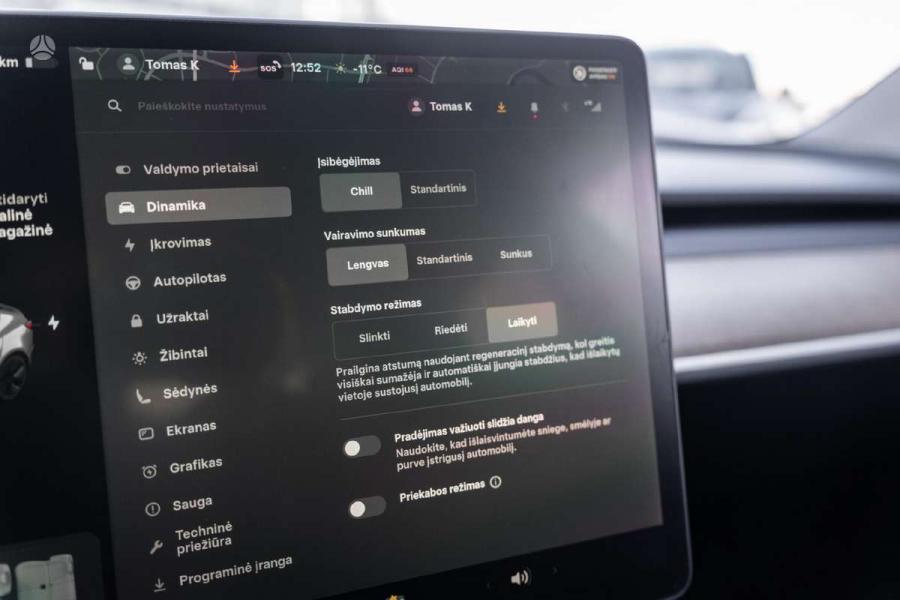Balts Tesla Model 3 2021 Viļņa, ar dzinēja tilpumu 0.00 L un nobraukumu 96 tūkst. km par 23990 €, foto 22 vietnē AUTOMOTO.COM.LV