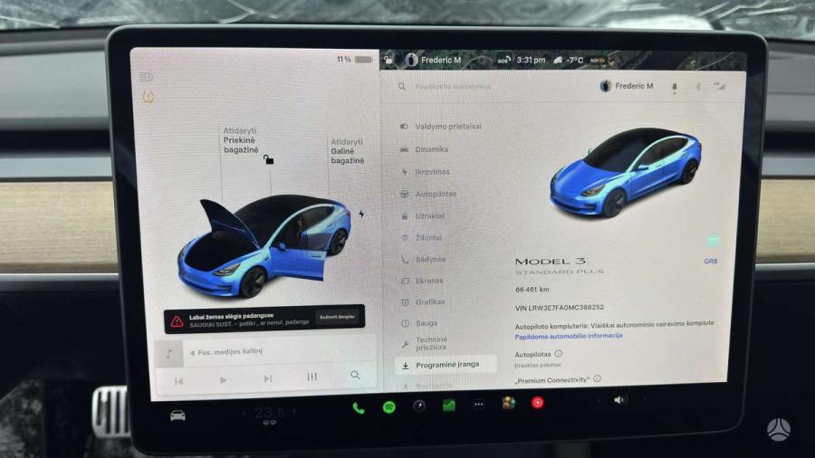 Balts Tesla Model 3 2021 Jonava, ar dzinēja tilpumu 0.00 L un nobraukumu 60 tūkst. km par 8850 €, foto 22 vietnē AUTOMOTO.COM.LV