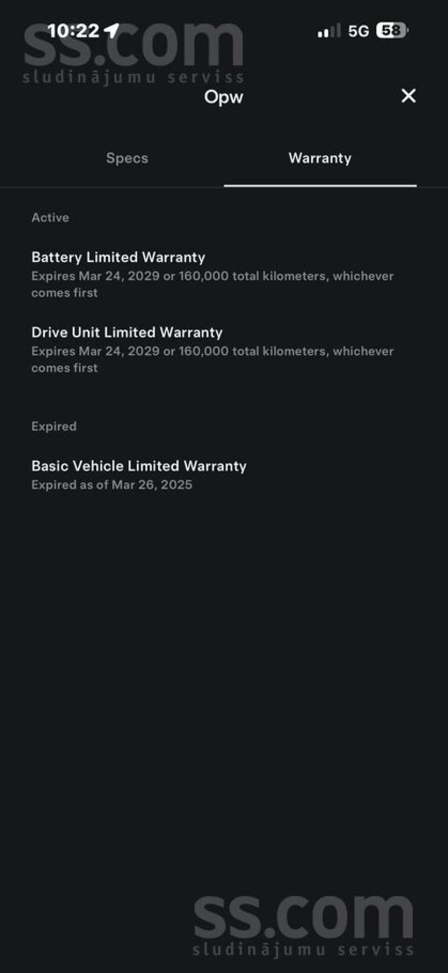 White Tesla Model 3 2021 in Riga, with an engine capacity of 0.00 L and mileage of 0 thousand km for 21600 €, photo 8 on AUTOMOTO.COM.LV