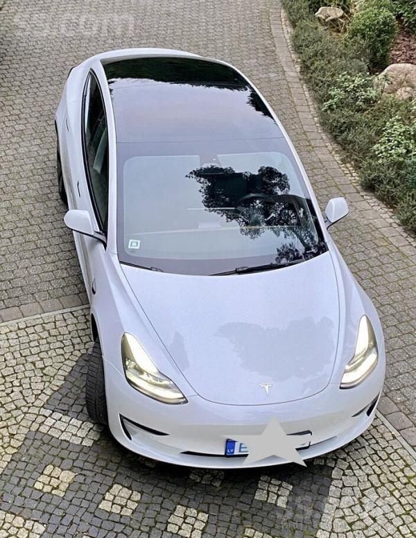 Balts Tesla Model 3 2021 Rīga, ar dzinēja tilpumu 0.00 L un nobraukumu 82 tūkst. km par 25500 €, foto 3 vietnē AUTOMOTO.COM.LV