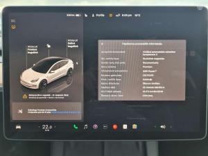 Balts Tesla Model 3 2023 Šauļi, ar dzinēja tilpumu 0.00 L un nobraukumu 88 tūkst. km par 30900 €, foto 23 vietnē AUTOMOTO.COM.LV