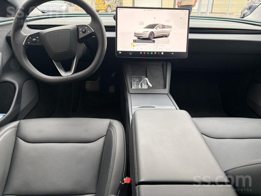 Balts Tesla Model 3 2025 Rīga, ar dzinēja tilpumu 0.00 L un nobraukumu 27 tūkst. km par 38800 €, foto 6 vietnē AUTOMOTO.COM.LV