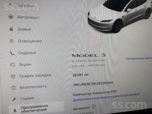 Balts Tesla Model 3 2025 Rīga, ar dzinēja tilpumu 0.00 L un nobraukumu 27 tūkst. km par 38800 €, foto 12 vietnē AUTOMOTO.COM.LV