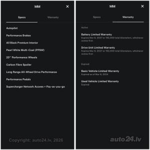 White Tesla Model 3 2019 in Tallinn, with an engine capacity of 0.00 L and mileage of 141 thousand km for 21900 €, photo 30 on AUTOMOTO.COM.LV