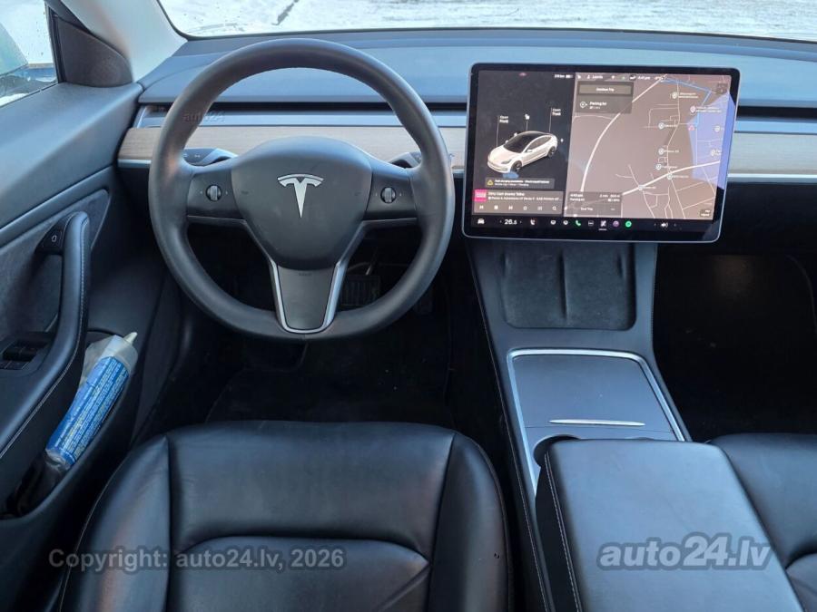 White Tesla Model 3 2020 in Viljandi, with an engine capacity of 0.00 L and mileage of 113 thousand km for 23800 €, photo 12 on AUTOMOTO.COM.LV