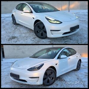 White Tesla Model 3 2020 in Viljandi, with an engine capacity of 0.00 L and mileage of 113 thousand km for 23800 €, photo 20 on AUTOMOTO.COM.LV