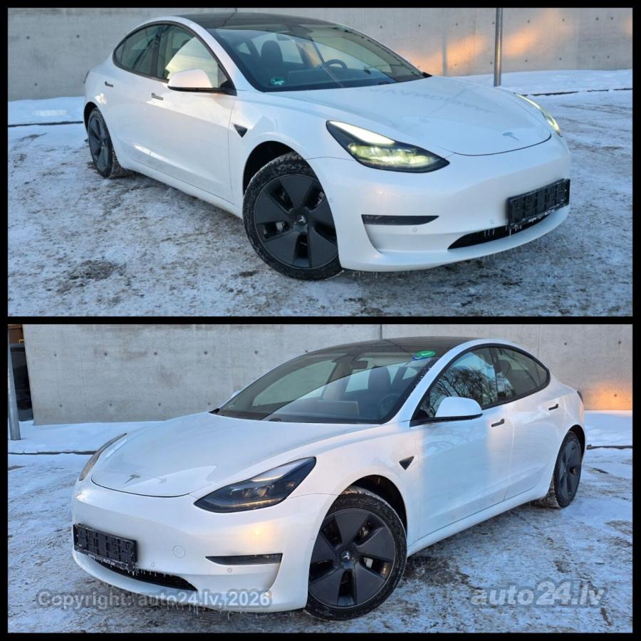 White Tesla Model 3 2020 in Viljandi, with an engine capacity of 0.00 L and mileage of 113 thousand km for 23800 €, photo 20 on AUTOMOTO.COM.LV