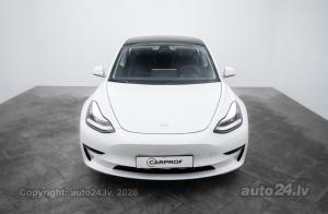 White Tesla Model 3 2020 in Tallinn, with an engine capacity of 0.00 L and mileage of 123 thousand km for 22899 €, photo 2 on AUTOMOTO.COM.LV