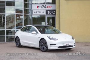Balts Tesla Model 3 2020 Tallina, ar dzinēja tilpumu 0.00 L un nobraukumu 125 tūkst. km par 18980 €, foto  vietnē AUTOMOTO.COM.LV