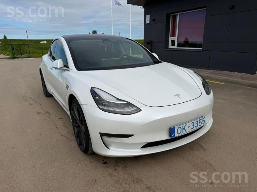 Balts Tesla Model 3 2020 Jēkabpils, ar dzinēja tilpumu 0.00 L un nobraukumu 159 tūkst. km par 21950 €, foto 6 vietnē AUTOMOTO.COM.LV