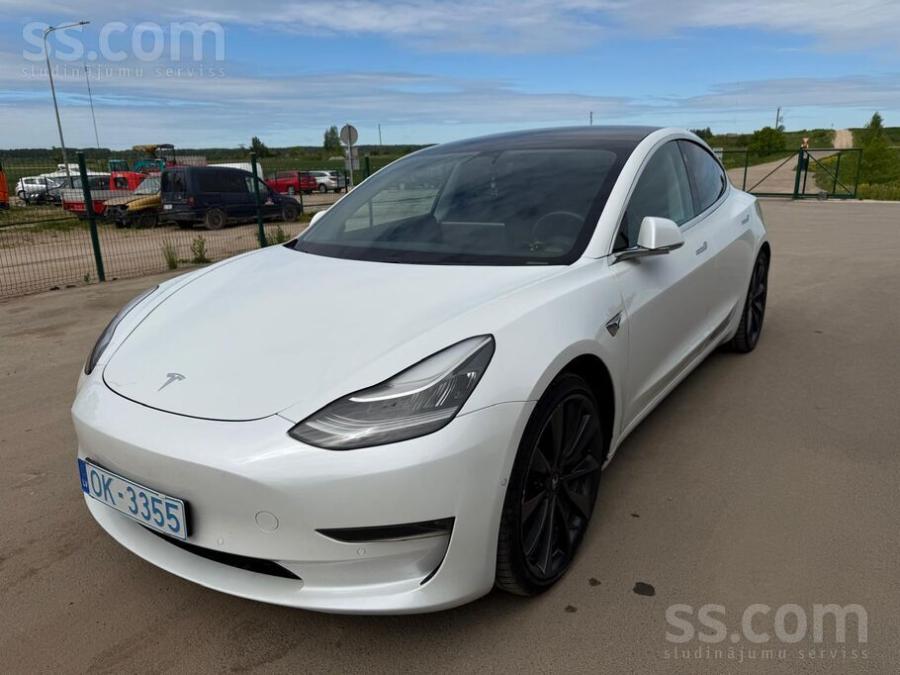 Balts Tesla Model 3 2020 Jēkabpils, ar dzinēja tilpumu 0.00 L un nobraukumu 159 tūkst. km par 21950 €, foto 8 vietnē AUTOMOTO.COM.LV