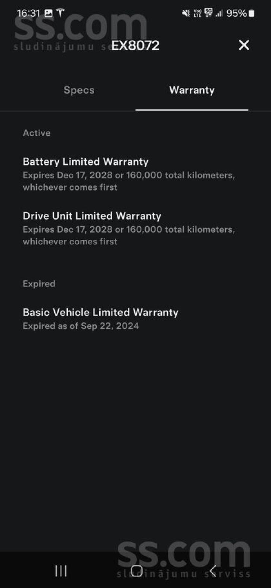 Balts Tesla Model 3 2020 Rīga, ar dzinēja tilpumu 0.00 L un nobraukumu 126 tūkst. km par 16500 €, foto 13 vietnē AUTOMOTO.COM.LV