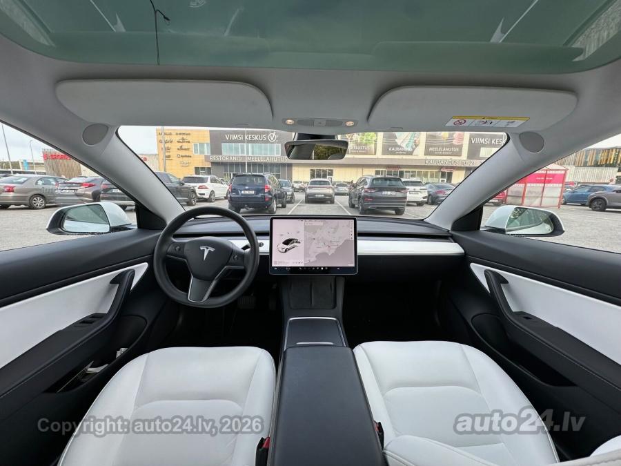 Balts Tesla Model 3 2020 Tallina, ar dzinēja tilpumu 0.00 L un nobraukumu 102 tūkst. km par 26400 €, foto 6 vietnē AUTOMOTO.COM.LV