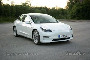 White Tesla Model 3 2020 in Parnu, with an engine capacity of 0.00 L and mileage of 62 thousand km for 21990 €, photo  on AUTOMOTO.COM.LV