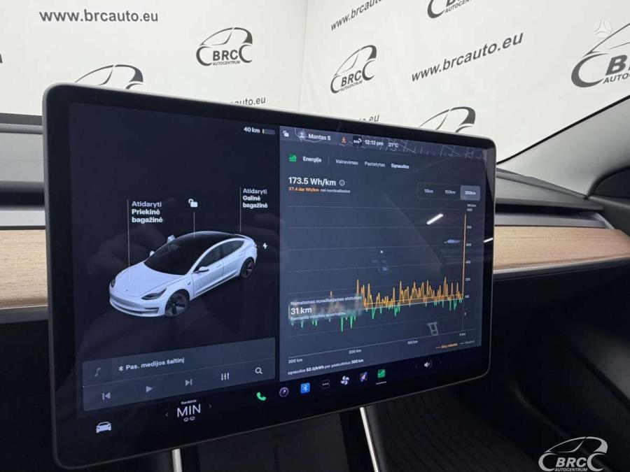 Balts Tesla Model 3 2020 Viļņa, ar dzinēja tilpumu 0.00 L un nobraukumu 172 tūkst. km par 15600 €, foto 30 vietnē AUTOMOTO.COM.LV