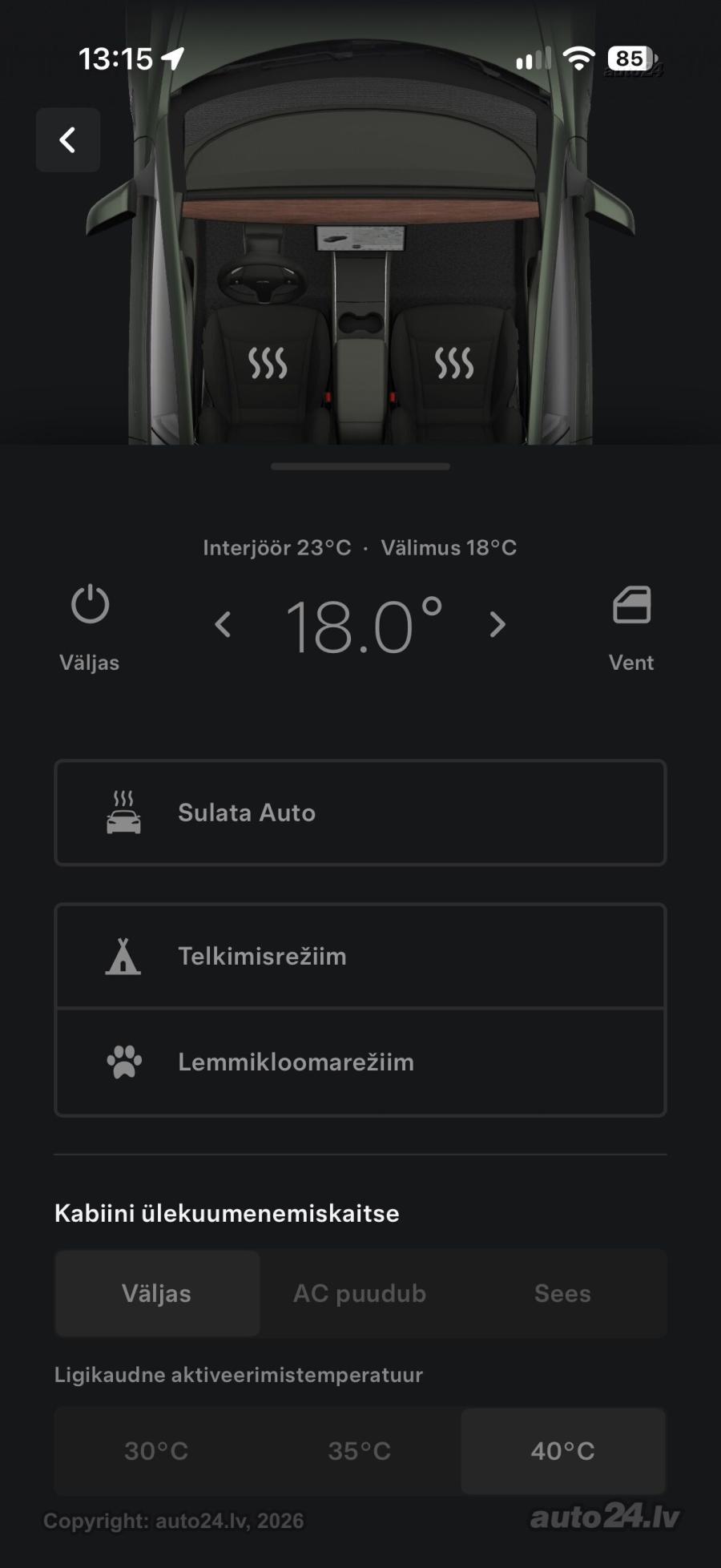 Balts Tesla Model 3 2020 Tallina, ar dzinēja tilpumu 0.00 L un nobraukumu 215 tūkst. km par 19999 €, foto 21 vietnē AUTOMOTO.COM.LV