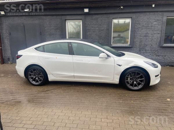Белый Тесла Модель 3 2020 в Рига, объемом двигателя 0.00 л и пробегом 147 тыс. км за 15000 €, фото 1 на AUTOMOTO.COM.LV