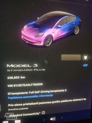 Balts Tesla Model 3 2020 Viļņa, ar dzinēja tilpumu 0.00 L un nobraukumu 239 tūkst. km par 17600 €, foto 19 vietnē AUTOMOTO.COM.LV
