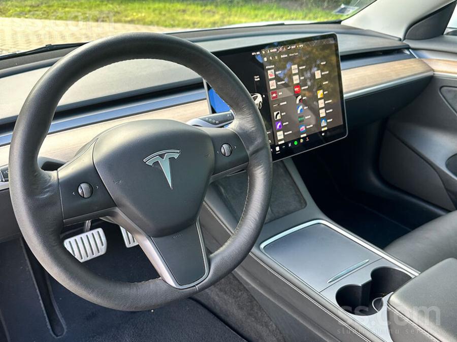 Balts Tesla Model 3 2021 Rīga, ar dzinēja tilpumu 0.00 L un nobraukumu 103 tūkst. km par 27750 €, foto 15 vietnē AUTOMOTO.COM.LV