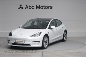 Balts Tesla Model 3 2021 Tallina, ar dzinēja tilpumu 0.00 L un nobraukumu 56 tūkst. km par 29900 €, foto  vietnē AUTOMOTO.COM.LV
