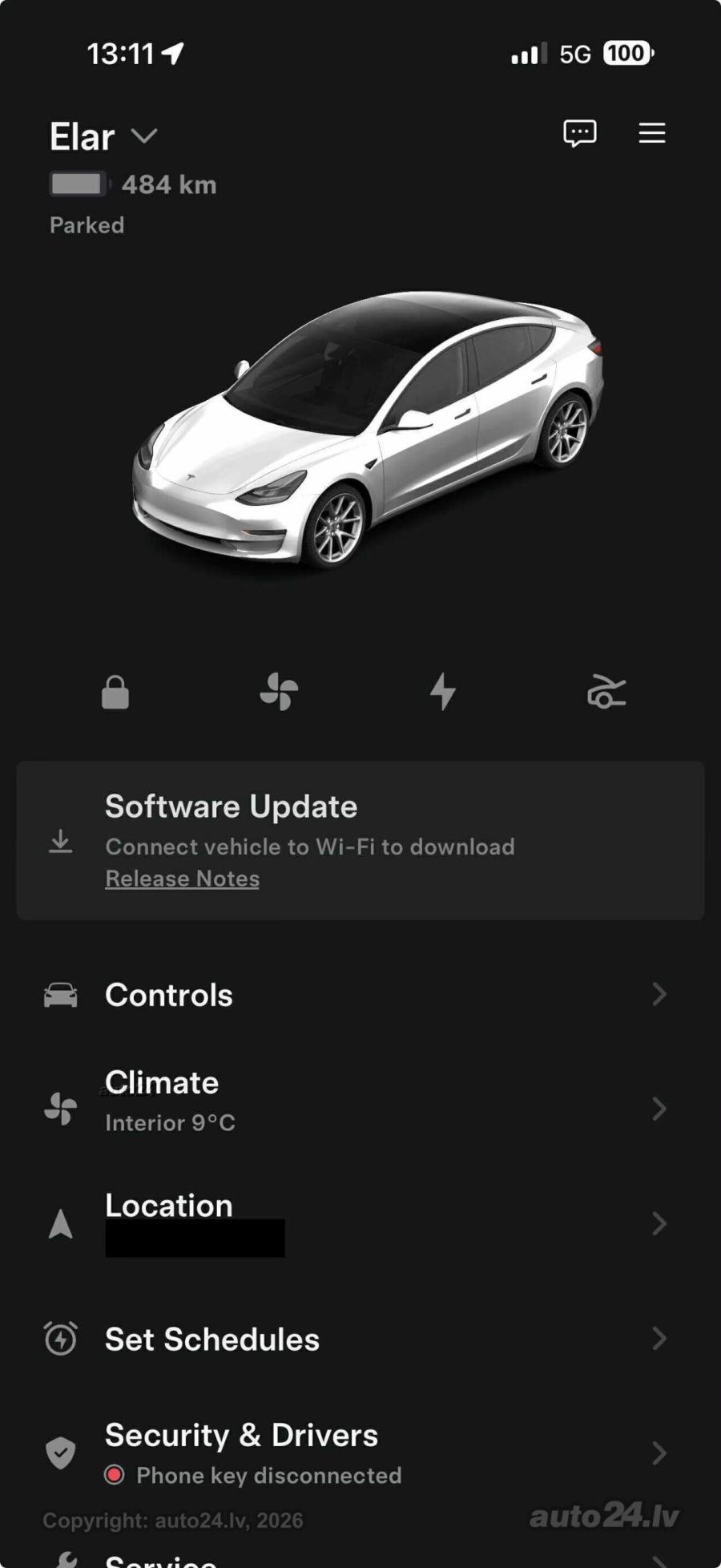 Белый Тесла Модель 3 2021 в Тарту, объемом двигателя 0.00 л и пробегом 62 тыс. км за 29500 €, фото 10 на AUTOMOTO.COM.LV