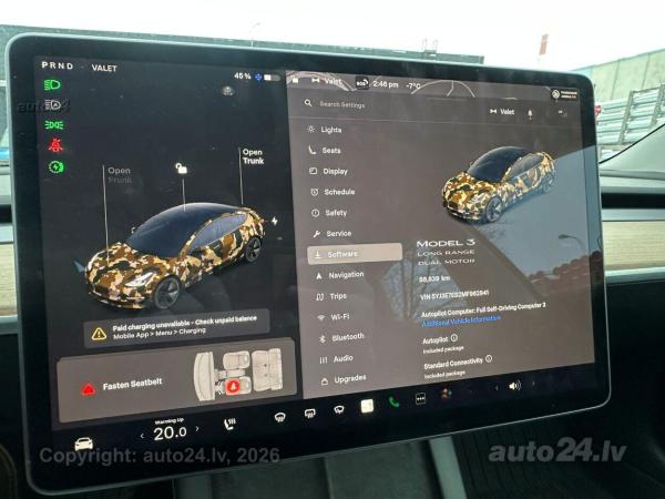 Белый Тесла Модель 3 2021 в Таллин, объемом двигателя 0.00 л и пробегом 89 тыс. км за 27490 €, фото 6 на AUTOMOTO.COM.LV