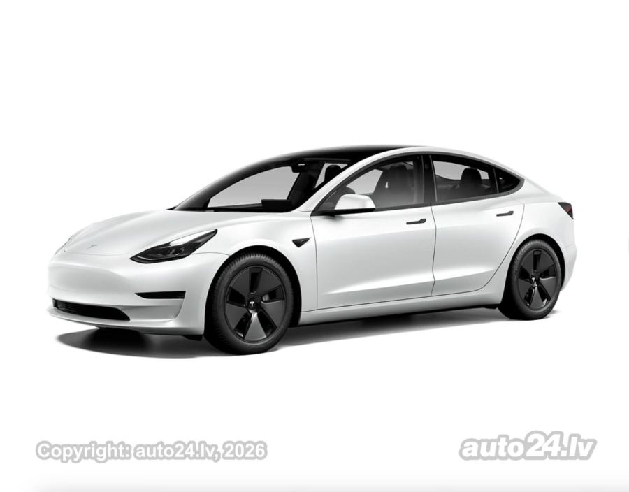 White Tesla Model 3 2021 in Tallinn, with an engine capacity of 0.00 L and mileage of 60 thousand km for 29990 €, photo 1 on AUTOMOTO.COM.LV