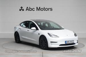 Balts Tesla Model 3 2021 Tallina, ar dzinēja tilpumu 0.00 L un nobraukumu 103 tūkst. km par 28490 €, foto 4 vietnē AUTOMOTO.COM.LV