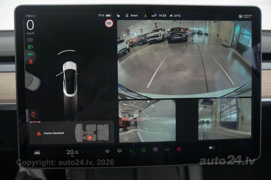 Balts Tesla Model 3 2021 Tallina, ar dzinēja tilpumu 0.00 L un nobraukumu 103 tūkst. km par 28490 €, foto 16 vietnē AUTOMOTO.COM.LV