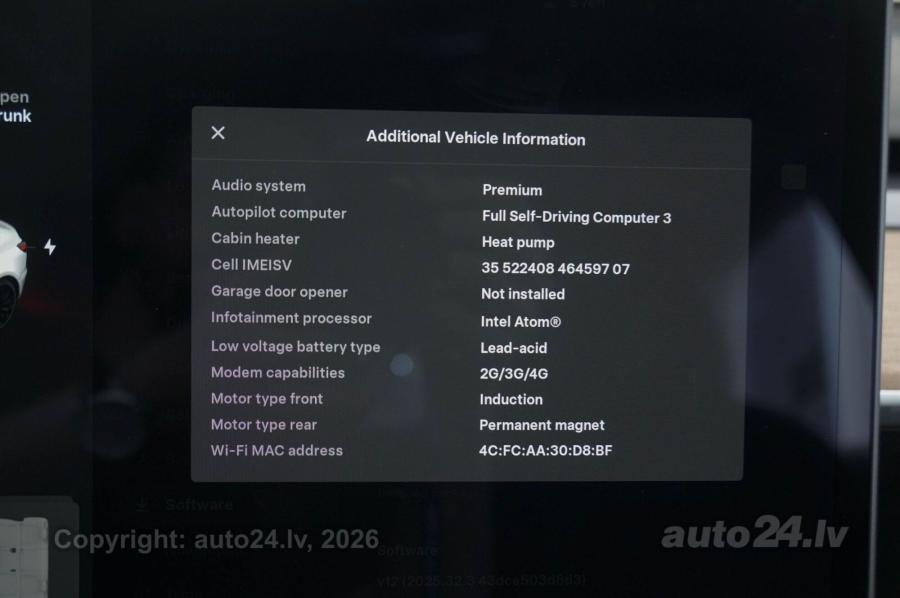 Balts Tesla Model 3 2021 Tallina, ar dzinēja tilpumu 0.00 L un nobraukumu 103 tūkst. km par 28490 €, foto 18 vietnē AUTOMOTO.COM.LV